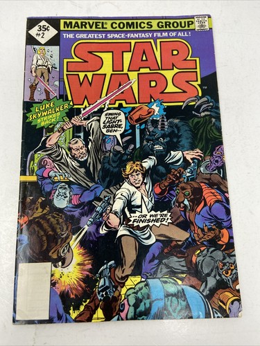 Star Wars #2 35 cent NO UPC Variant Marvel Comic book 1977 VF | eBay