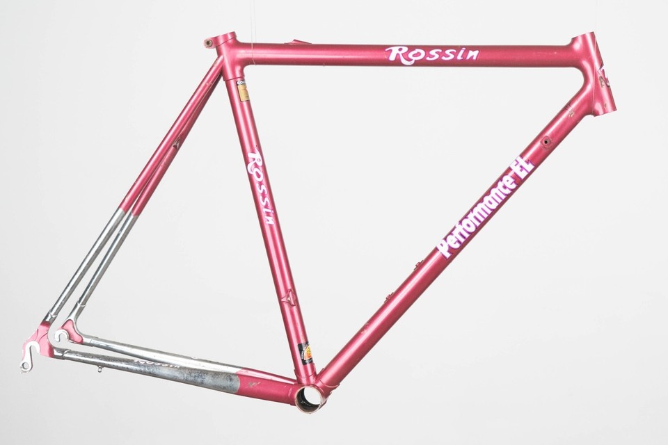 ROSSIN PERFORMANCE STEEL FRAME 90s VINTAGE ROAD COLUMBUS EL OLD ROAD ...