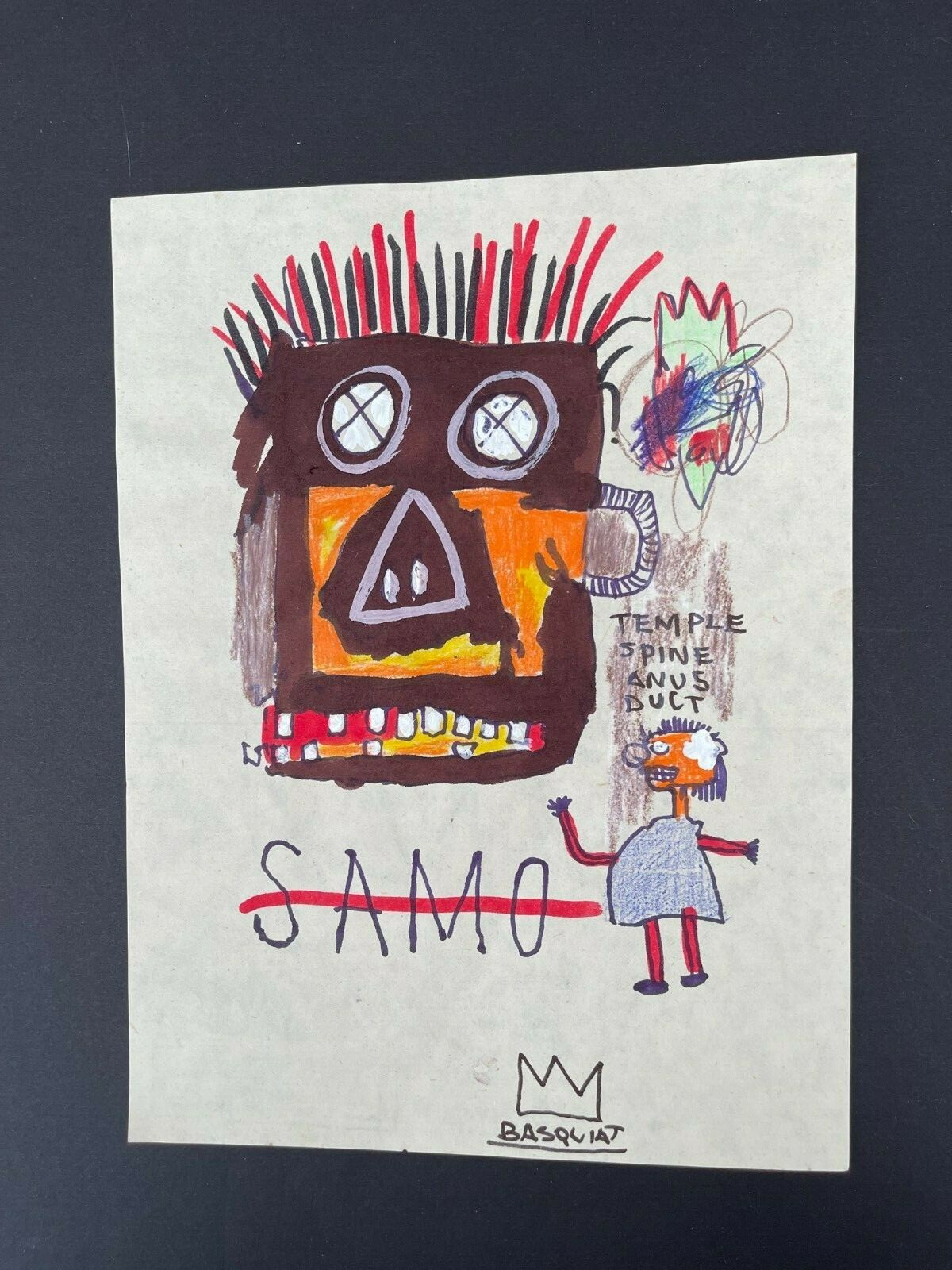Jean Michel Basquiat Samo