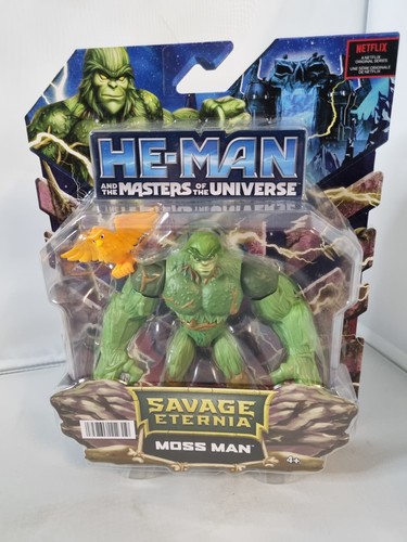 Netflix He-Man Masters of the Universe Savage Eternia Moss Man Action ...