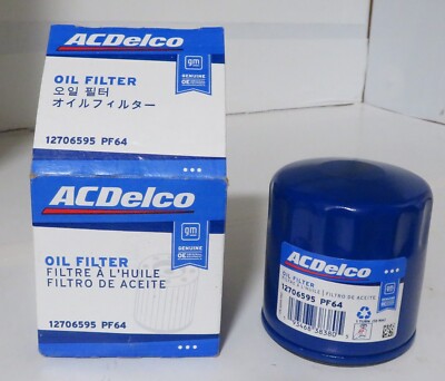 AC Delco PF64 Engine Oil Filter for Buick Cadillac Chevy GMC Chevrolet ...