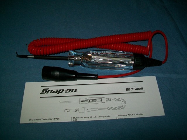 Snap-on EECT400 12 Volt DC Digital Display Circuit Tester for sale ...