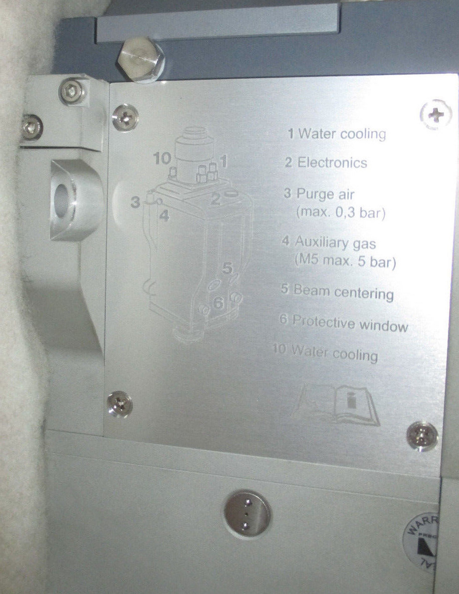 Precitec ProCutter Laser Cutting Head (PQ0595-1052012) ProCutter C 100/ ...
