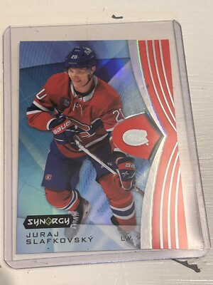 2023-24 Juraj Slafkovsky #35 UD SYNERGY RED BOUNTY CODES UNSCRATCHED | eBay