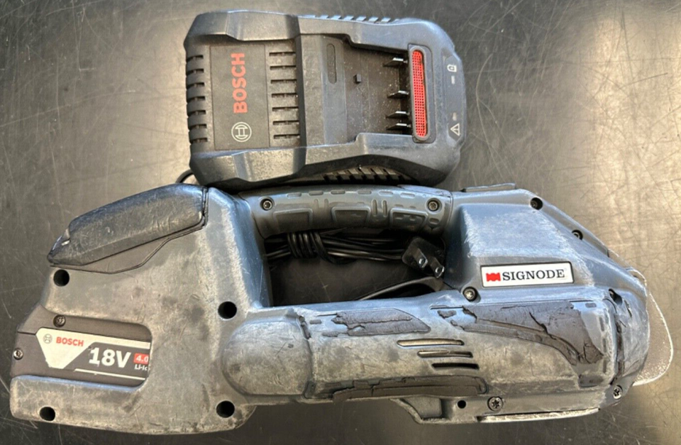 Signode BXT3-13 9mm 3/8" Strapping Tool 18V with Battery and Charger | eBay
