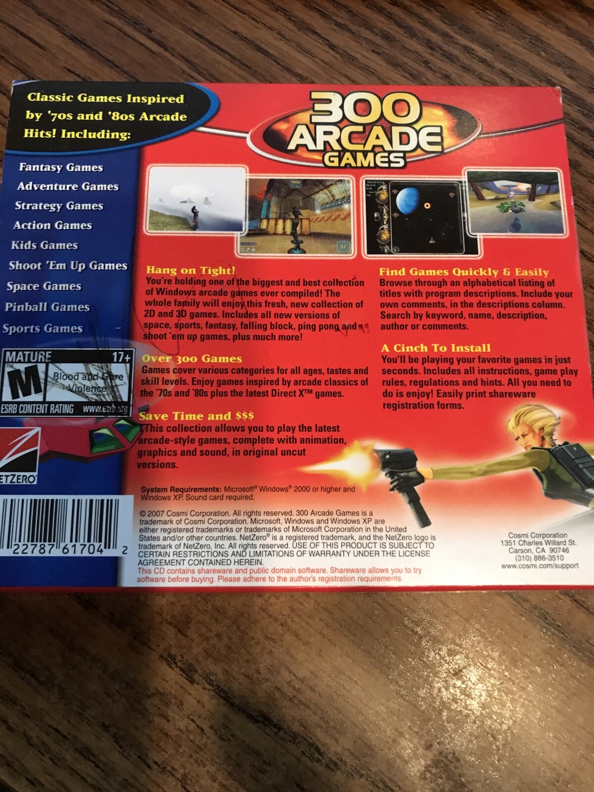 Cosmi - 300 Arcade Games (PC, 2000) 22787617042| eBay