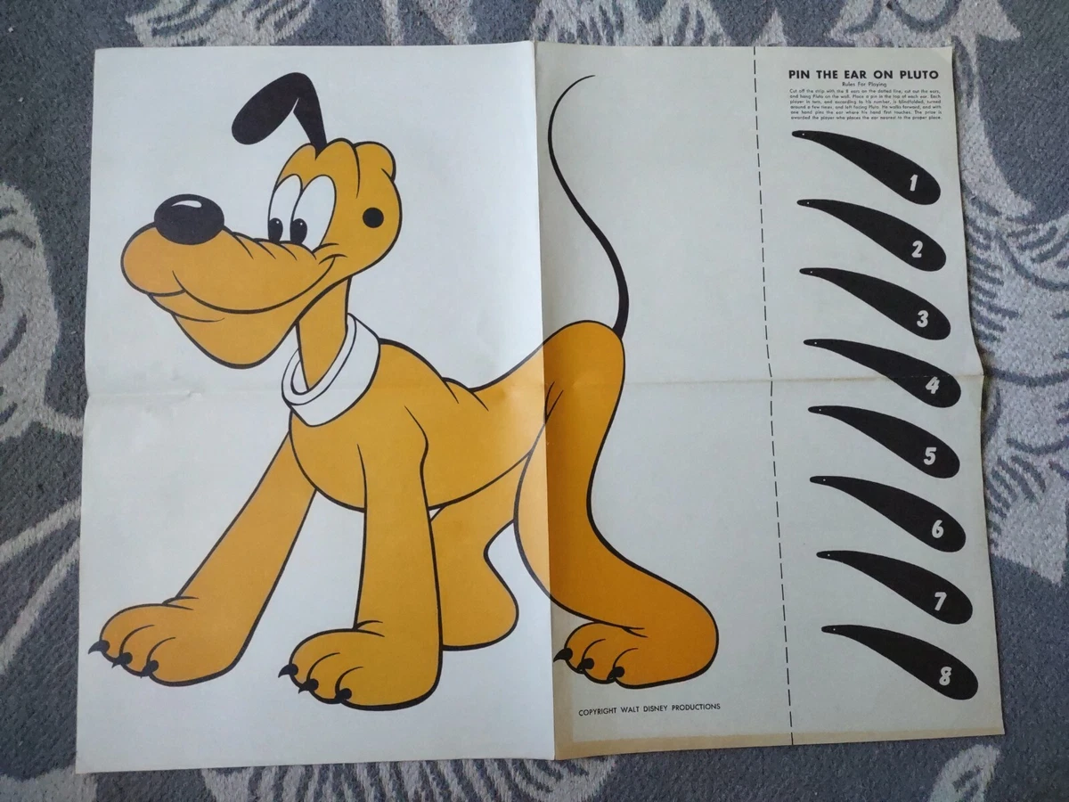 Pluto Ears Template