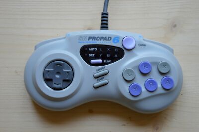 SNES - Controller SN Pro Pad 6 (Turbo- / Dauerfeuer) | eBay