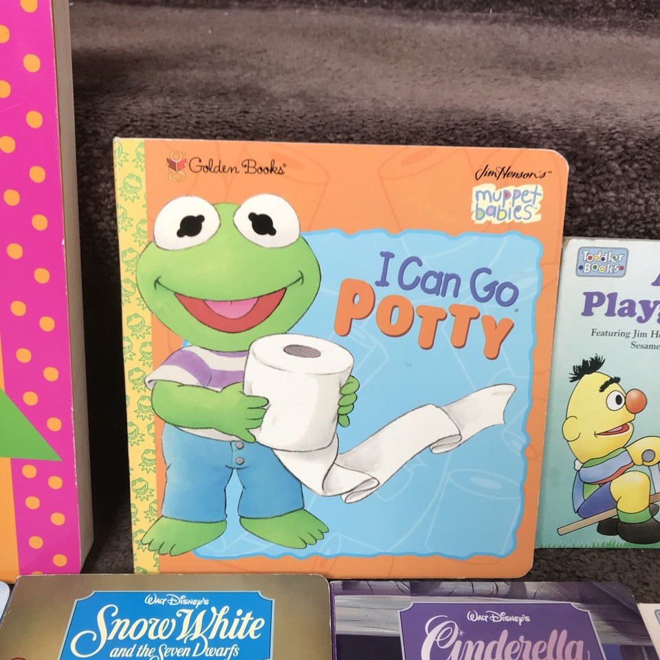 Lot Of 9 Board Books Disney Muppet Babies Sesame Street Chicka Boom ...