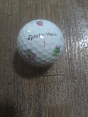 Tiki Hawaii Taylormade Pix TP5 Golf Ball...1 USED Golf Ball | eBay