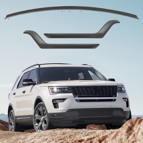3*Bumper Trims For 2018-2019 Ford Explorer Left+Right+Center Bumper ...