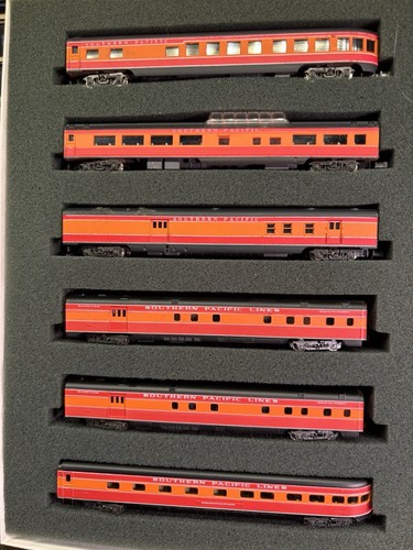 N Scale Atlas Southern Pacific Daylight 6 Passenger Car Set | eBay