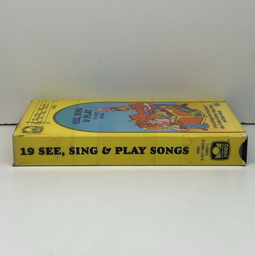See, Sing & Play VHS 1986 Video Tape Golden Book Video Educational ...