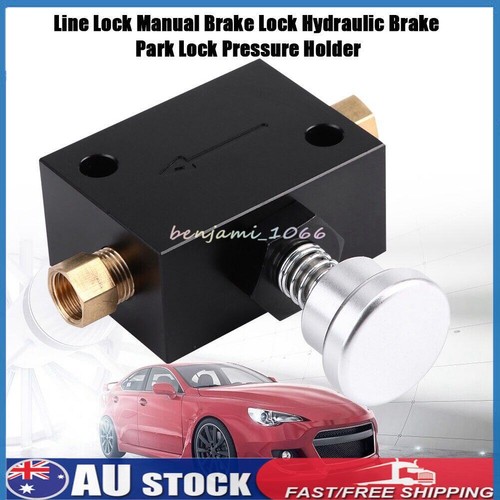 Hydraulic Brake Lock Line Park For 3/16" Brake Line Pressure Hold Disc ...