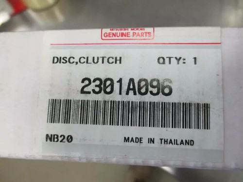 Genuine Mitsubishi 2301A096 Disc Clutch OEM | eBay