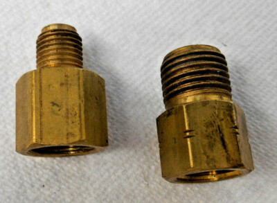 Lot of 2 NOS Special Master Cylinder Brake Line Brass Adapters | eBay