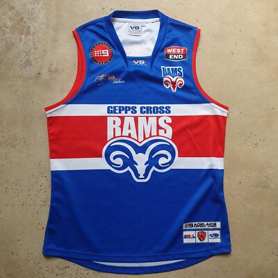 Gepps Cross Rams Player Issued Guernsey SAAFL AFL LARGE | eBay Australia