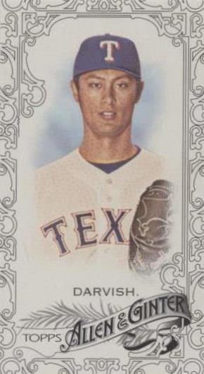 2015 Topps Allen & Ginter's - Yu Darvish #261 Mini Black Border for ...