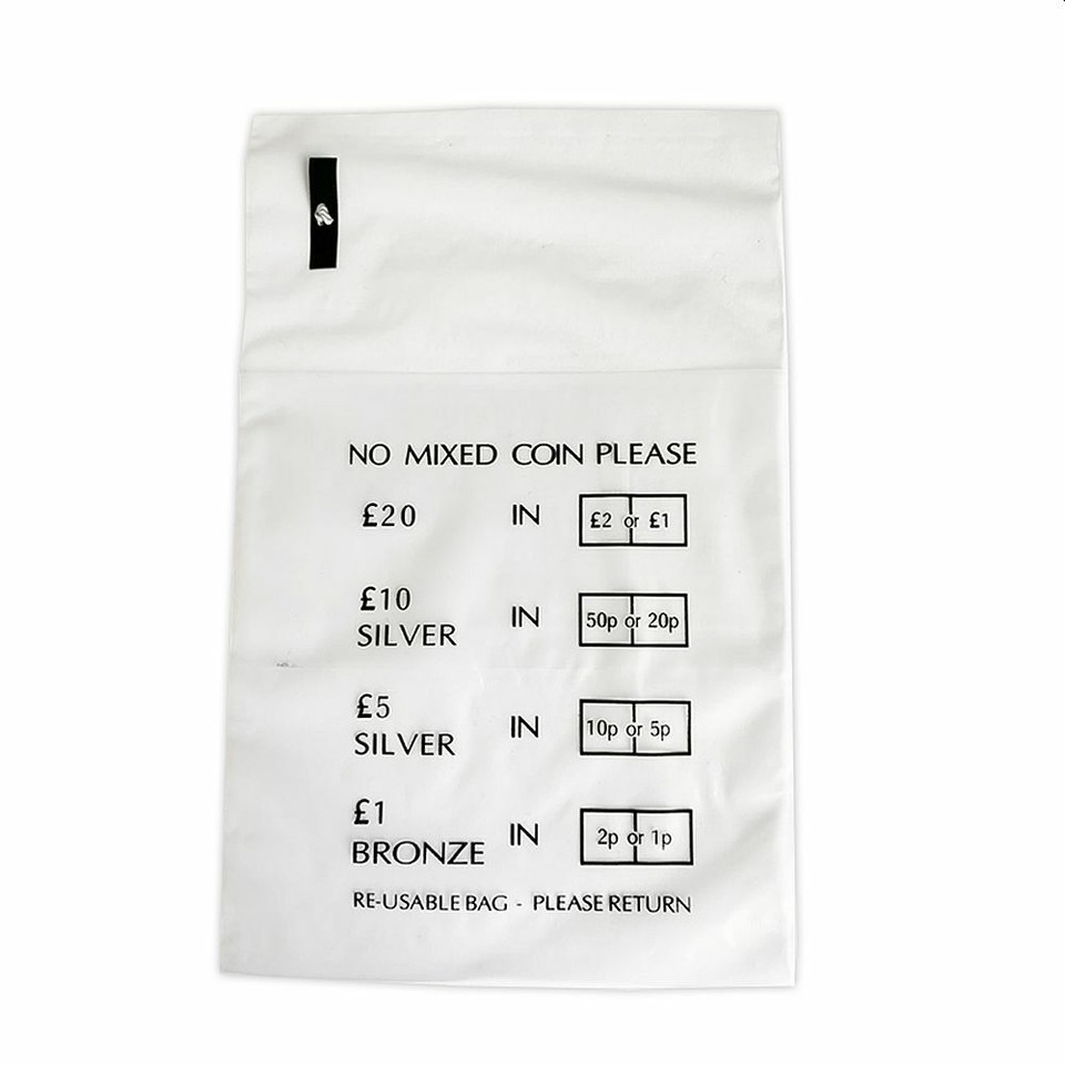 Coin Denominated Bags | No Mixed Coin Bags Sterling Retail Bags 100% ...