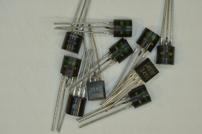 10 transistors MOSFET N channel BF245C Vds30V Id25mA NATIONAL ...