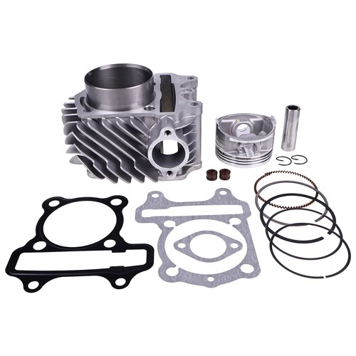 61mm Big Bore Cylinder Kit For GY6 125cc 150cc 200cc Scooter ATV Go ...