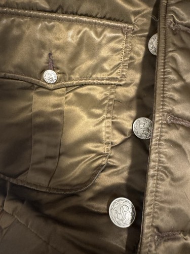 Vtg Horace Small Coat Tuffy Jac Men Police Bomber Flight Talon Zip L ...