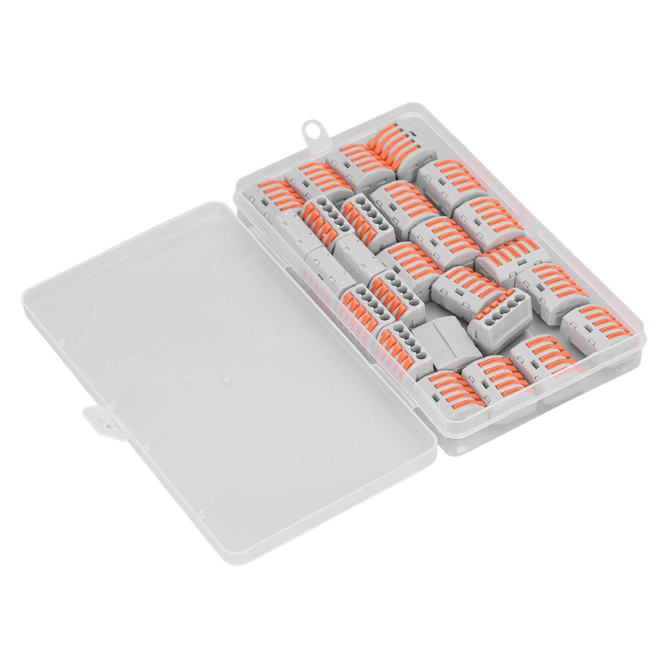 26PCS Quick Wire Cable Connector Press Electrical Wire Connector With ...