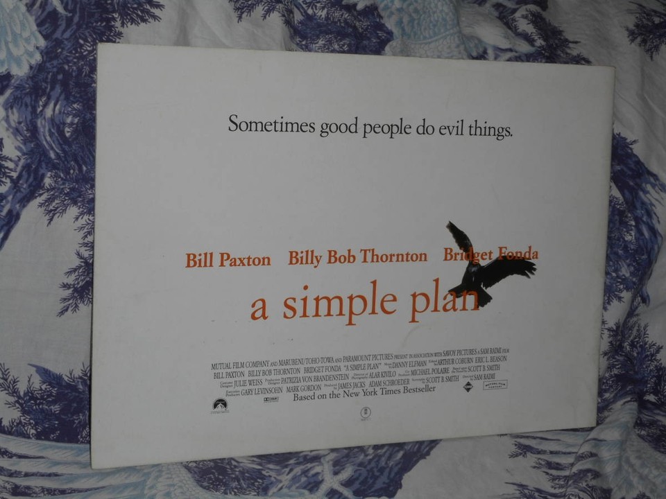 Pamphlet [Simple Plan] Sam Raimi Bridget Fonda | eBay
