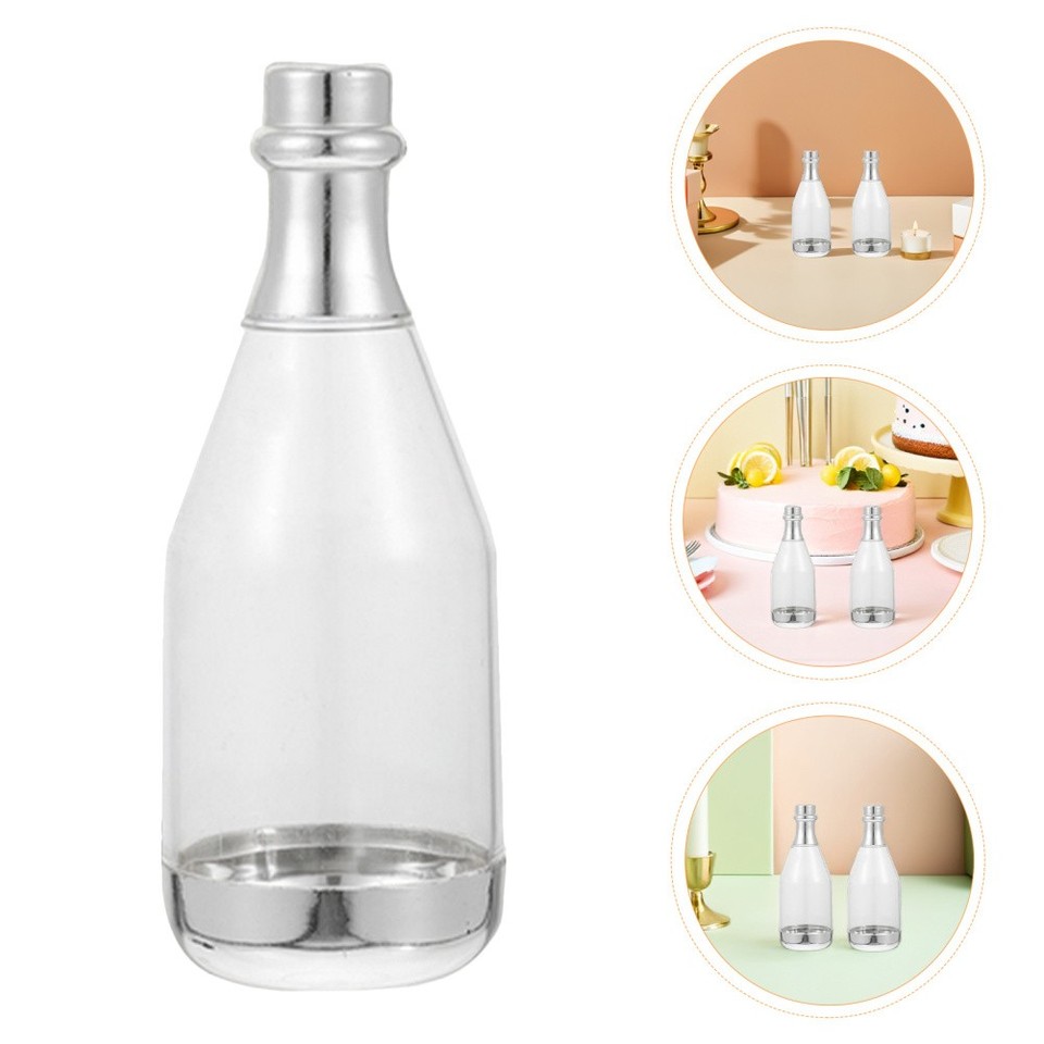 22pcs Mini Bottles Container Bulk - Plastic Small Candy Bottles - Diy ...