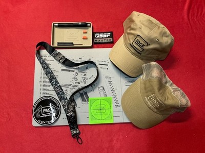 GLOCK GSSF Master Patch, Mat, Tool, Tray, Hats, Inspection Plates, Pen ...