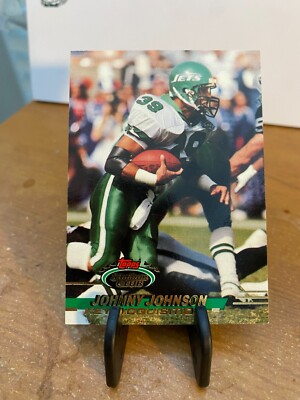 Johnny Johnson 1993 Topps Stadium Club Key Acquisition #550 JETS | eBay