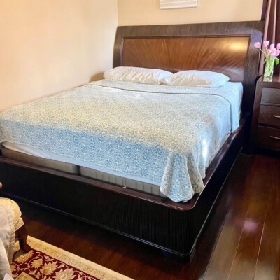 Bernhardt Satori Cal King Sleigh Bed | eBay