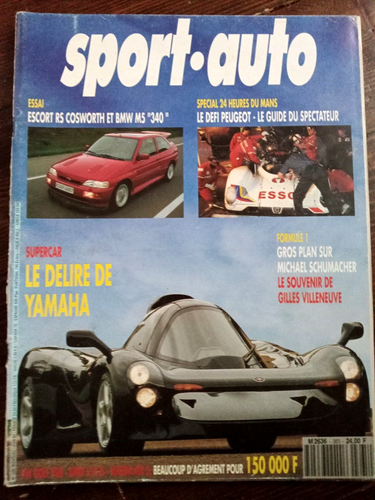 SPORT AUTO 365 ESCORT RS BMW M5 SCHUMACHER LOTUS ESPRIT 318 VR6 MX-5 | eBay