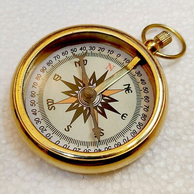 Maritime Brass Compass Nautical Direction Handmade compass lot of 5 pcs ...