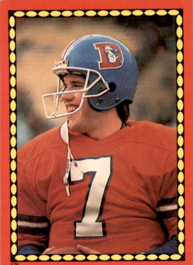 1988 Topps Stickers Super Star Backs Eric Dickerson Indianapolis Colts ...