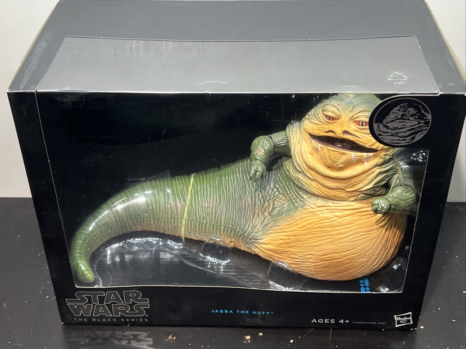 Star Wars Black Series JABBA THE HUTT Action Figure Hasbro 2013 w/ Case ...