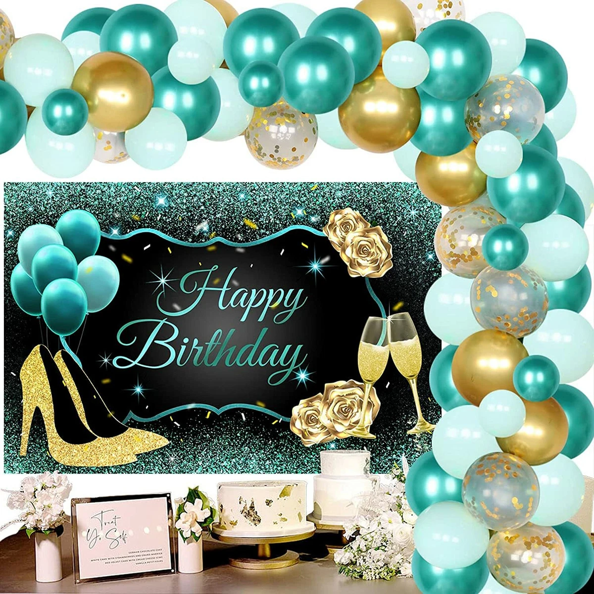 Green Party Decorations