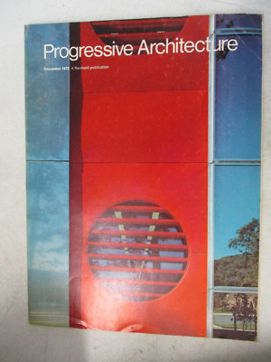 PROGRESSIVE ARCHITECTURE MAGAZINE DEC 1972 IBM INFORMATION CENTER ...