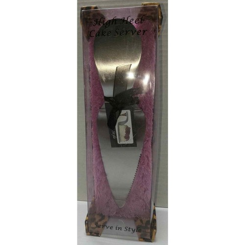 High Heel Cake Server Leopard Print Party Celebrate Fun Wild Eye ...