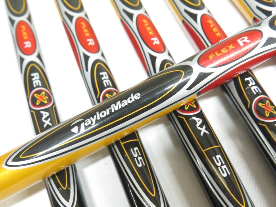 Used TaylorMade R7 Draw Iron Set 5-PW TaylorMade REAX 55 Regular Flex ...