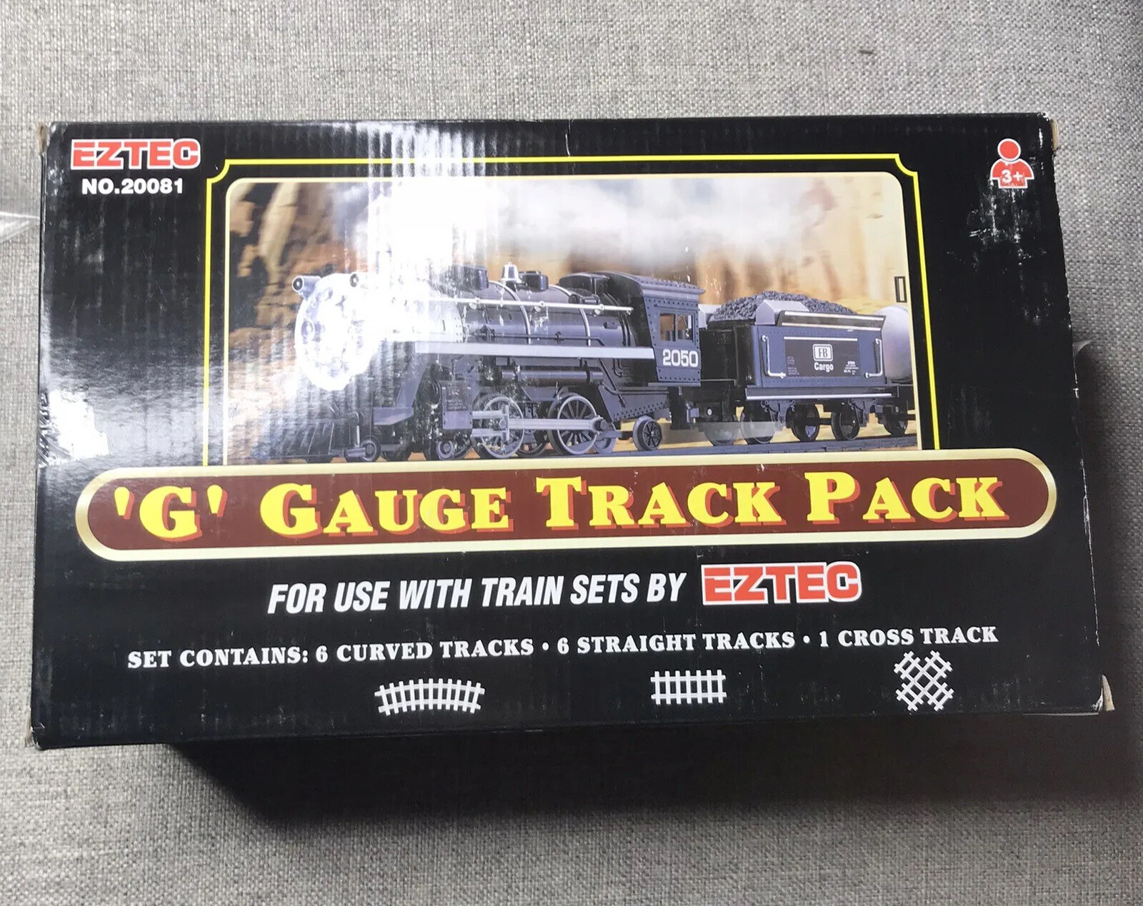 Eztec G Gauge Track Pack - No. 20081 - 13 pc 6 curves 6 straight 1 ...