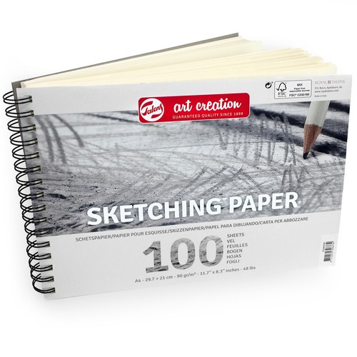 Royal Talens – Art Creation A4 Sketching Paper – 100 Sheets – 90gsm ...