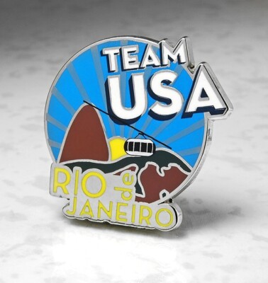 OLYMPIC Pin Pins 2016 Rio 2024 Paris Trader Team USA tram Sugarloaf ...