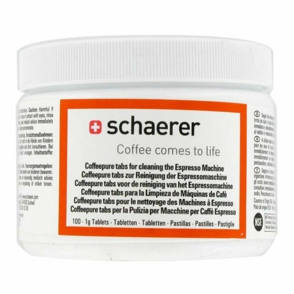 2 Schaerer Coffeepure Tabs 65221 for Coffee Machines 100 X 1.2 G for ...