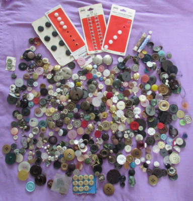 large job lot of antique vintage / buttons (C) | eBay