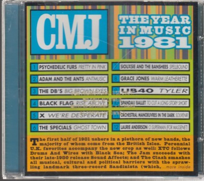 cmj the year in music1981 cd promo 731456558820| eBay
