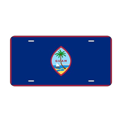 Guam License Plate Home Wall Decor Aluminum Metal Sign | eBay