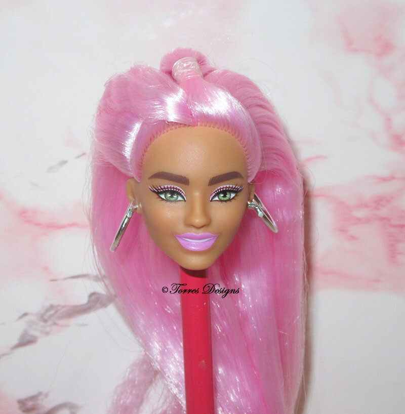 Barbie Doll Face Makeup
