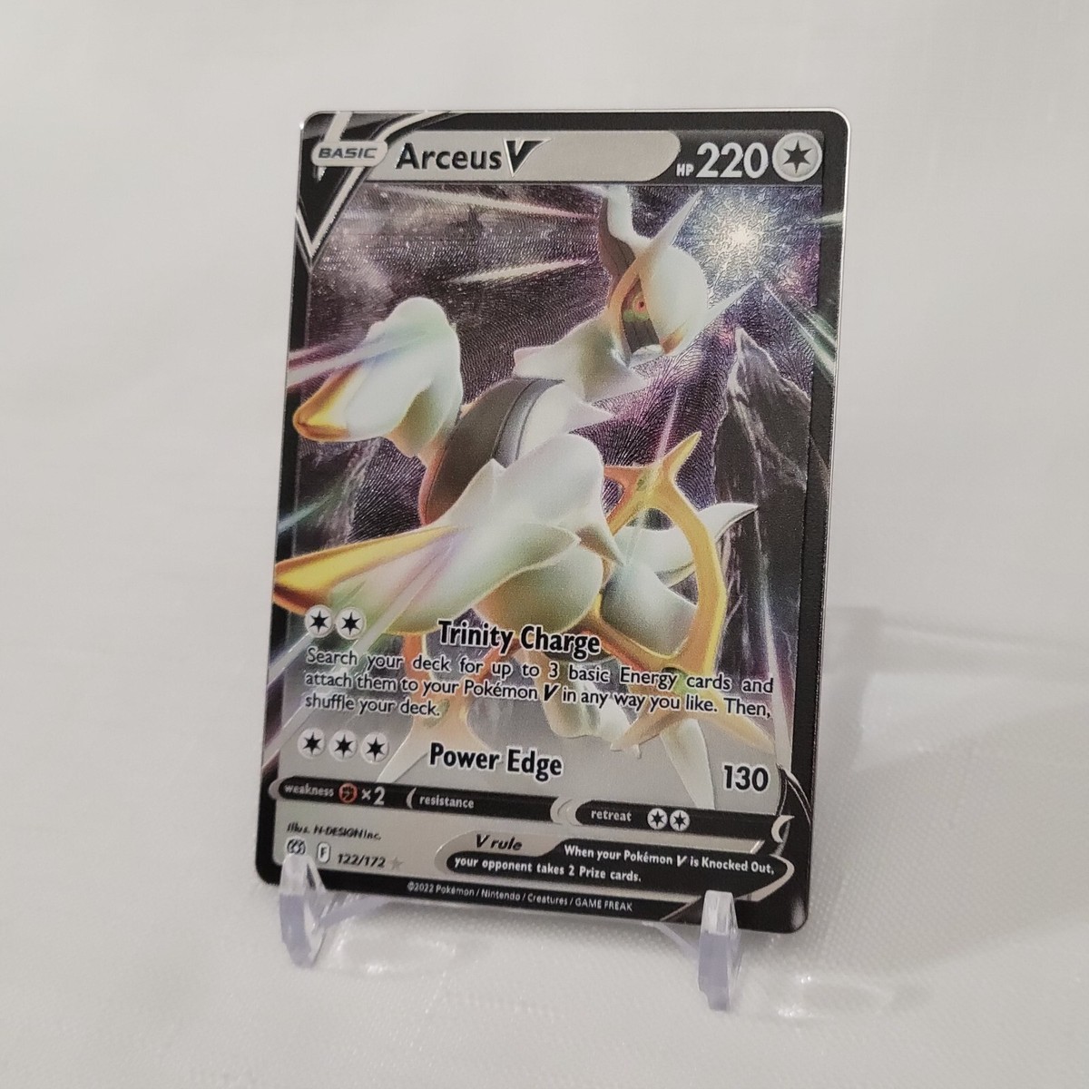 Arceus Pokemon Kaart Metaal Pokemon Cards Golden New Pokemon Metal
