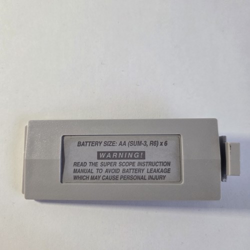 GENUINE OEM Snes Super Nintendo Super NES Super Scope 6 Battery ...